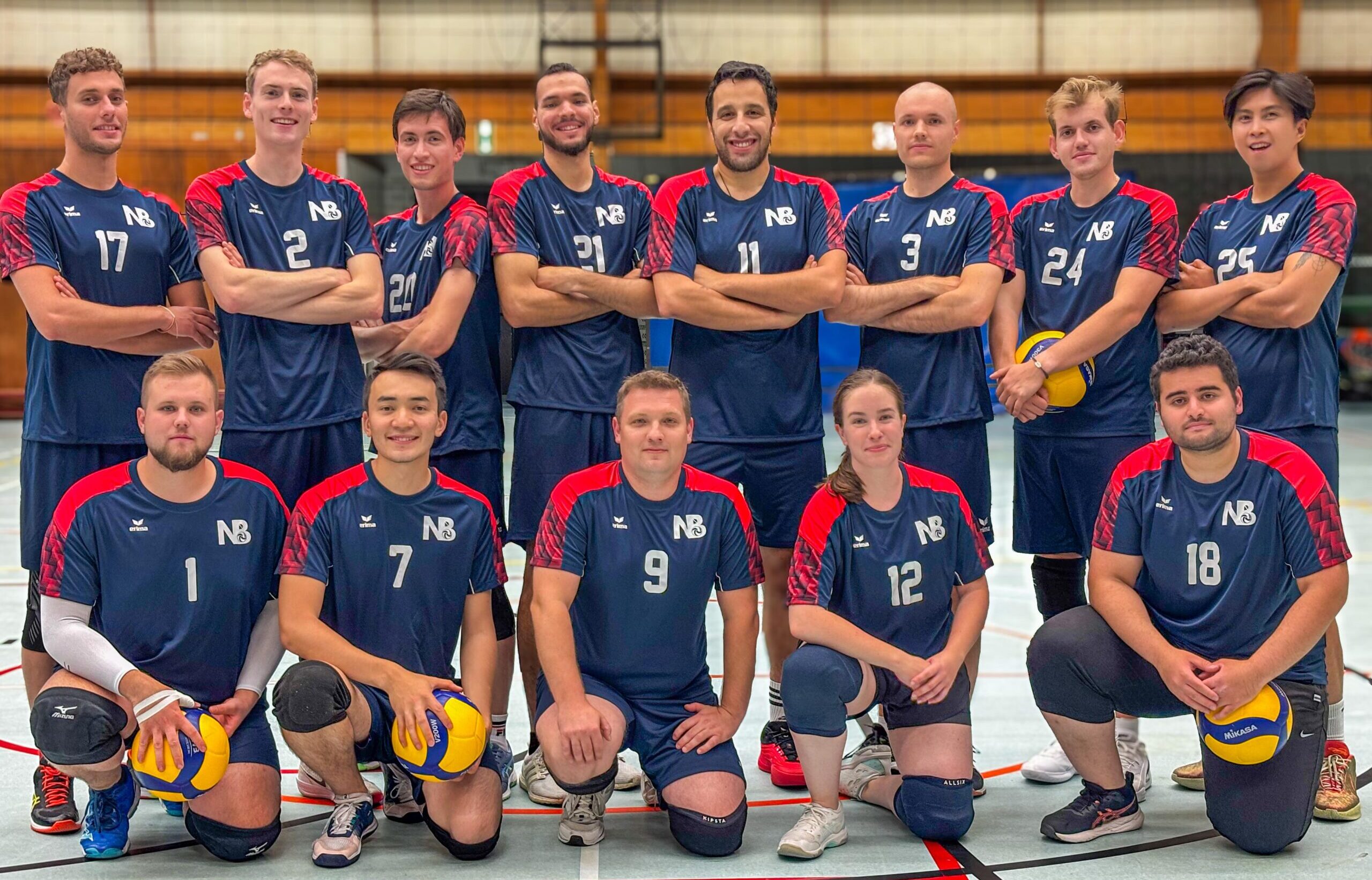 No Blockers – First international volleyball club of Antwerp.